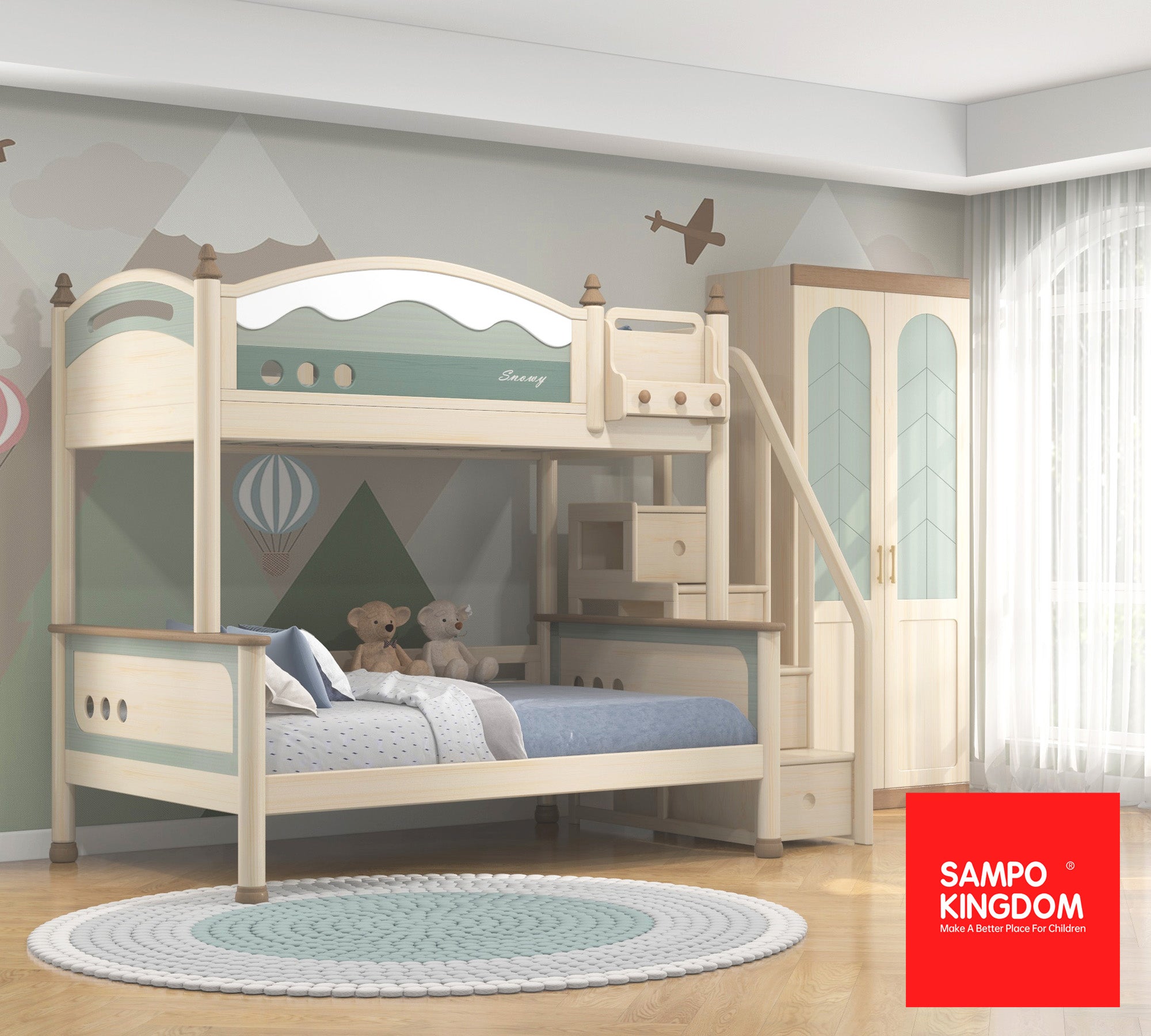 Cilek Mocha Bunk Bed (90X200 Cm) – Kids Haven